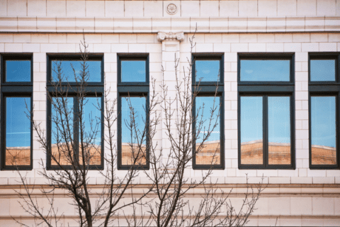 Architectural Aluminum Punched Windows - MGM Automated Doors