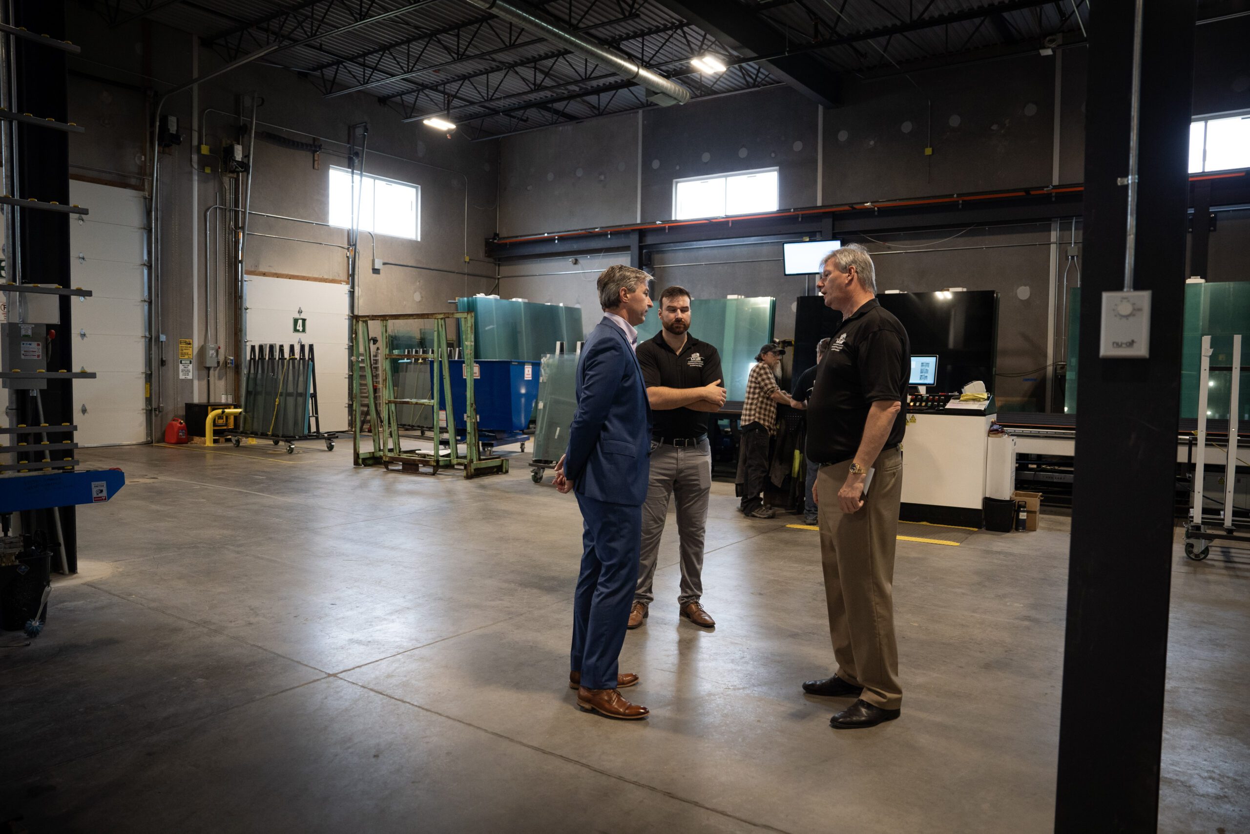 Architectural Aluminum Fabricating Facility - MGM Automated Doors